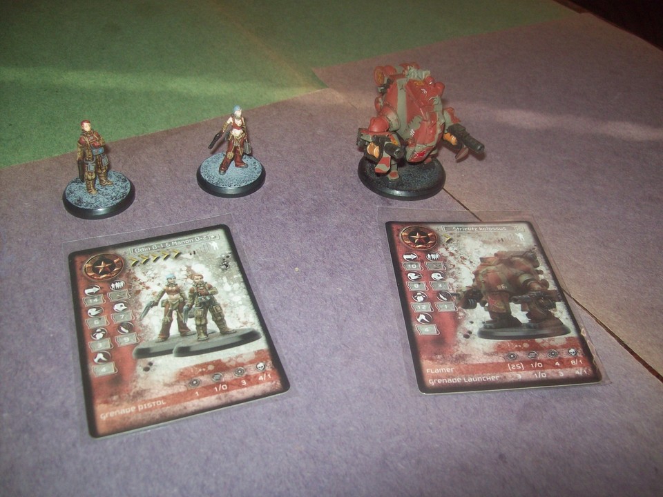 AT-43 RACKHAM LOT STRIELITZ KOLOSSUS UNIT & RED BLOK ARMY ODIN & MANON ...