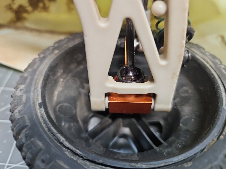 Vintage HPI Blitz 1/10 Short Course Esr White With Aluminum Upgrades ...