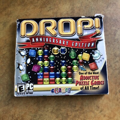 DROP! Anniversary Edition PC CD-ROM eGames 2007 for Windows 98/Me/2000 ...