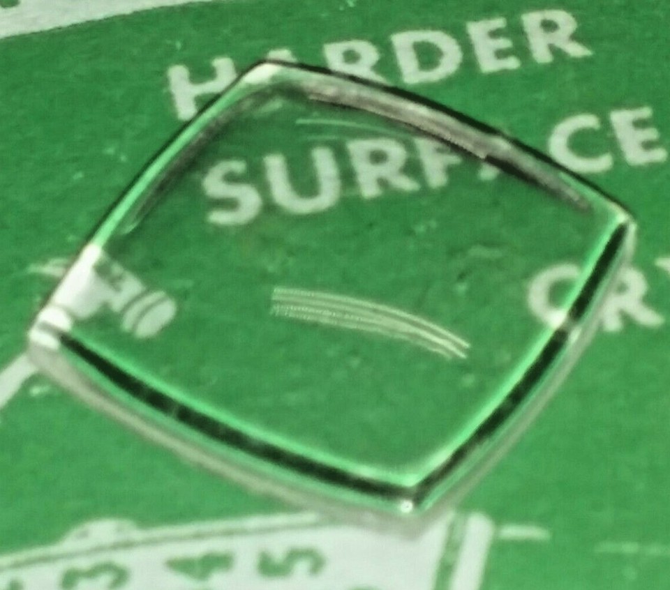 Vintage NOS G-S Flexo PC-series Fancy Watch Acrylic Crystal--Choose ...