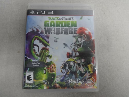 Plants Vs. Zombies Garden Warfare Sony Playstation 3 PS3 Game Complete ...