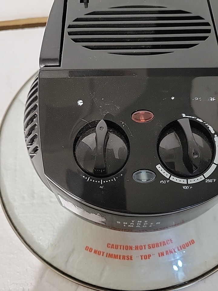 The Sharper Image Super Wave Oven 1300 Watt 8217 Top Motor Heating ...