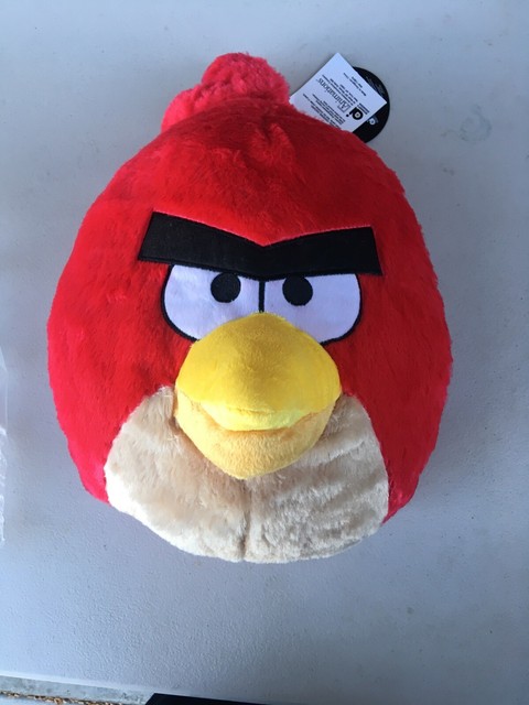 Angry Birds Soft Plush Red Bird Backpack Back 2 School/ Halloween ...