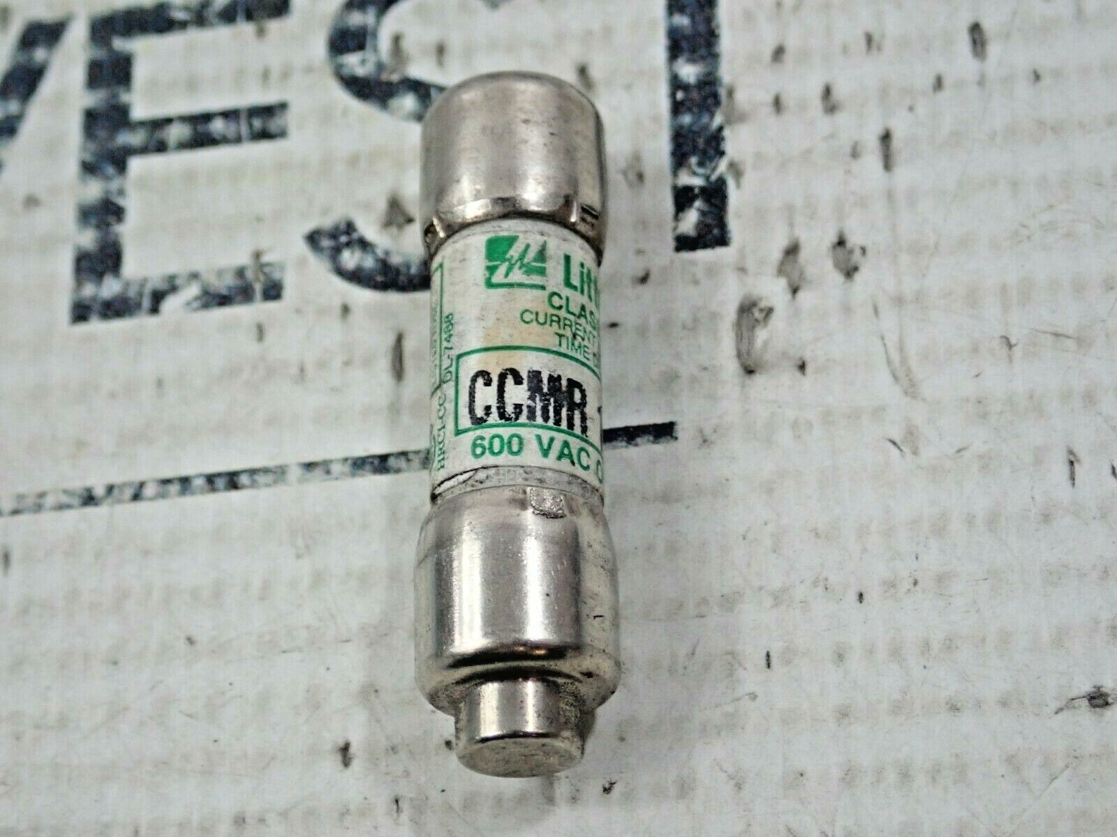 LITTLEFUSE CCMR 1-1/2 CLASS CC TIME DELAY 600 VAC LOT OF 5 FUSES | eBay