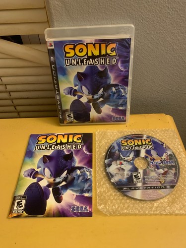 Sonic Unleashed PS3 (Sony PlayStation 3, 2008) CIB COMPLETE - VERY ...