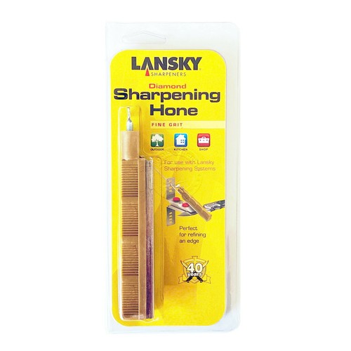 Lansky Knife Sharpener Sharpening System Fine 600 Grit Diamond Hone ...