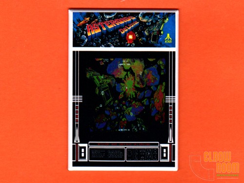 Asteroids Deluxe marquee/bezel 2x3" fridge/locker magnet Atari vector ...