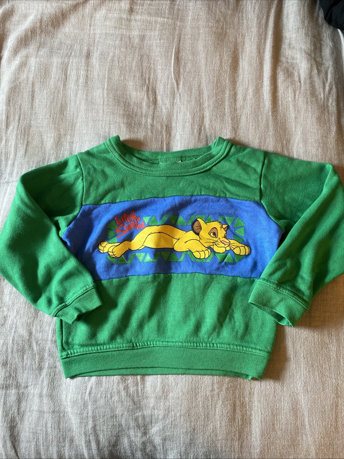 2T Vintage Disney 90s Simba The Lion King Pull Over S… - Gem