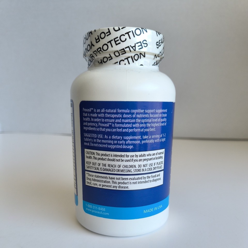 Provasil Cognitive Enhancer | Boost Focus, Memory & Mental Clarity 60 ...
