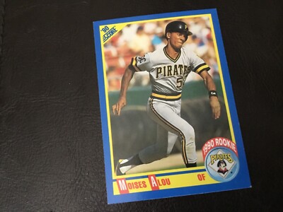 MOISES ALOU 1990 SCORE Baseball #592 NM/MT Rookie Card | eBay