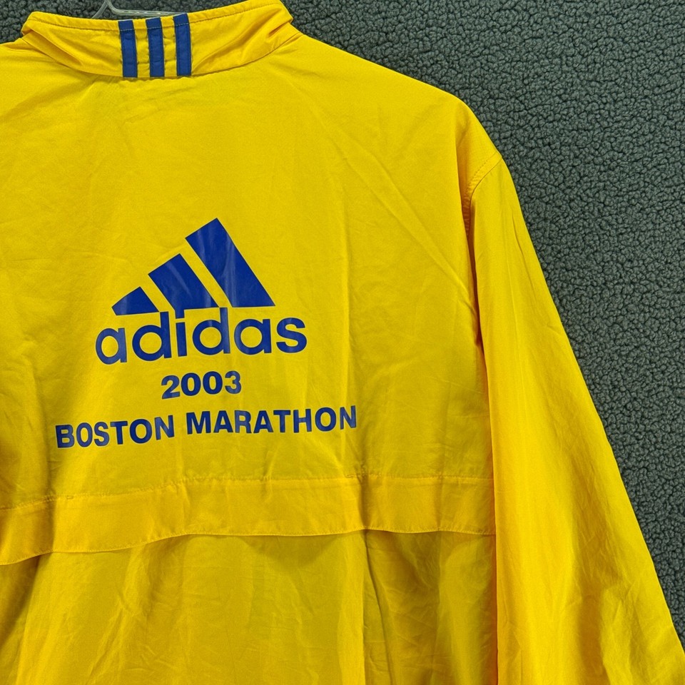 Adidas Boston Athletic Assoc Jacket Mens XL 107Th Boston Marathon Full ...