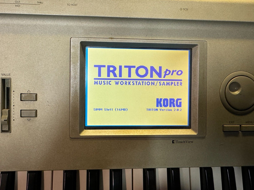Korg Triton Pro 76 key Workstation Synth /keyboard /16m/Clean ARMENS | eBay