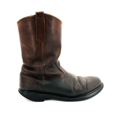 Men 11 D Red Wing Pecos 1159 Supersole Pull On Oil Resistant Roper Boot ...