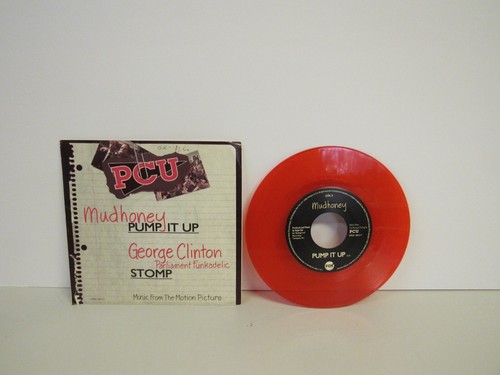 Mudhoney/George Clinton Pump it Up/Stomp Elvis Costell Red Vinyl Rock 7 ...
