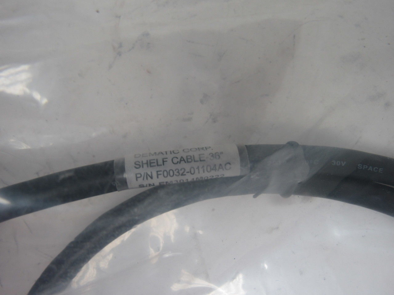 Dematic F0032-01104AC Shelf Pic Director Cable Assembly 1M Long 36" for ...