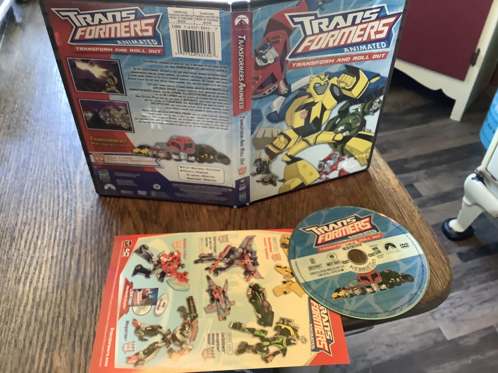 Transformers Animated: Transform and Roll Out (DVD, 2008) Used Free USA ...