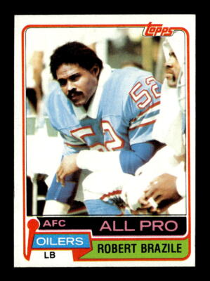 1981 Topps #450 Robert Brazile Houston Oilers HOF EX-MT+ Football Card ...