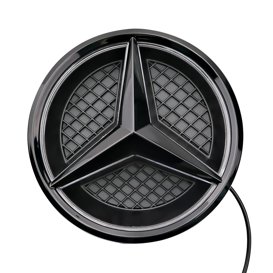 Front Grille LED Emblem Fits Mercedes-Benz 2015-2019 GLC300 GLE500 ...