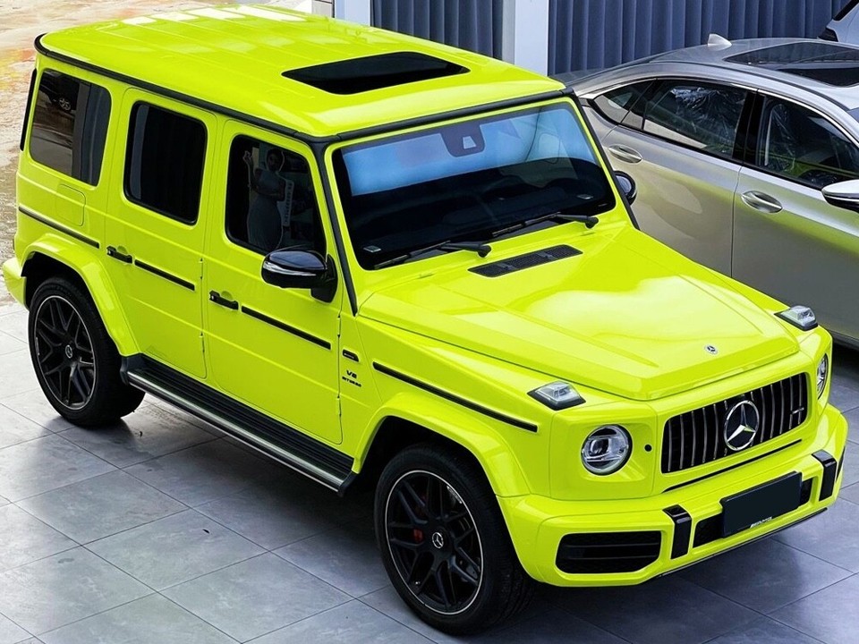 120" x 60" Gloss Neon Green Vinyl Film Wrap Air Bubble Free 10ft x 5ft ...