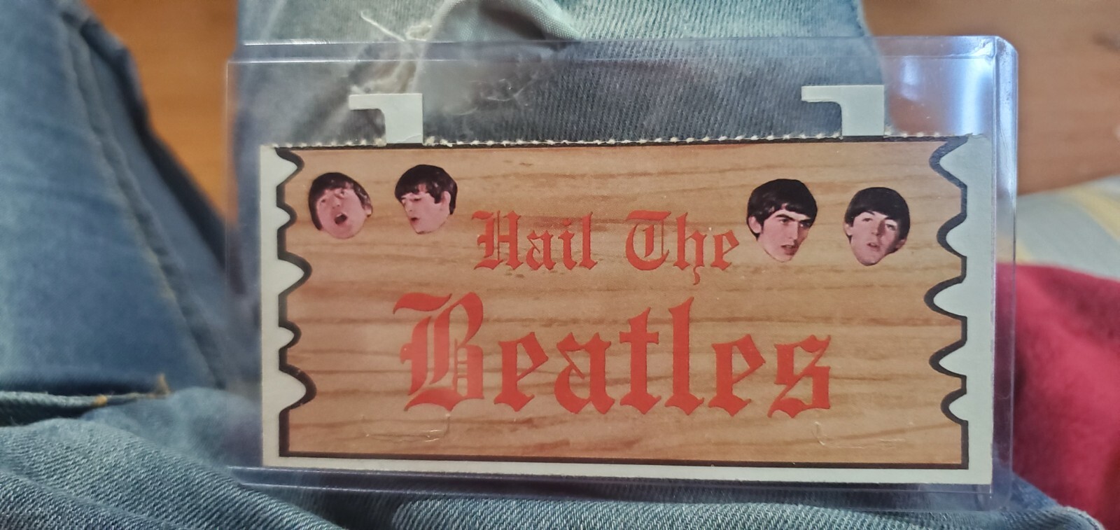 THE BEATLES Plak card #18 topps 1964. Hail the Beatles | eBay