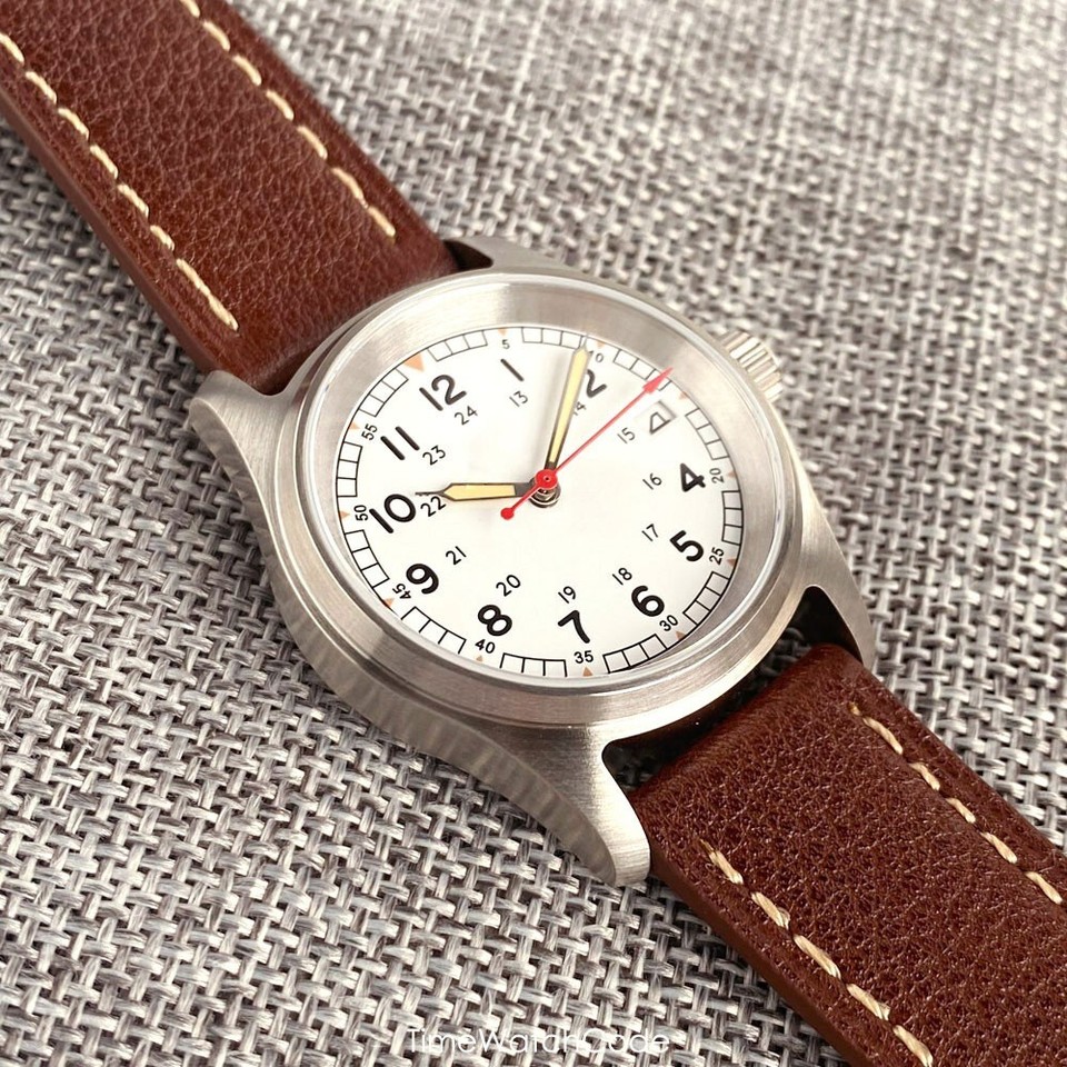 NH35 Movement Pilot Automatic Men's Watch Swim Sapphire Waterproof ...