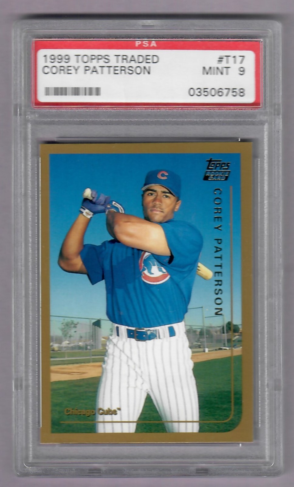 1999 Topps Traded #T17 Corey Patterson RC Rookie Chicago Cubs PSA 9 | eBay