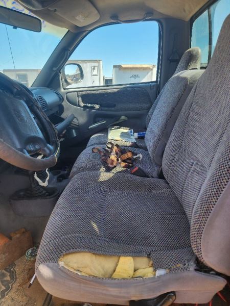 Front Seat Regular Cab Bench Split Cloth Fits 00-02 DODGE 2500 PICKUP ...