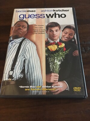 Guess Who (DVD, 2005) Bernie MAC Ashton Kutcher Zoe Saldana 43396101135 ...