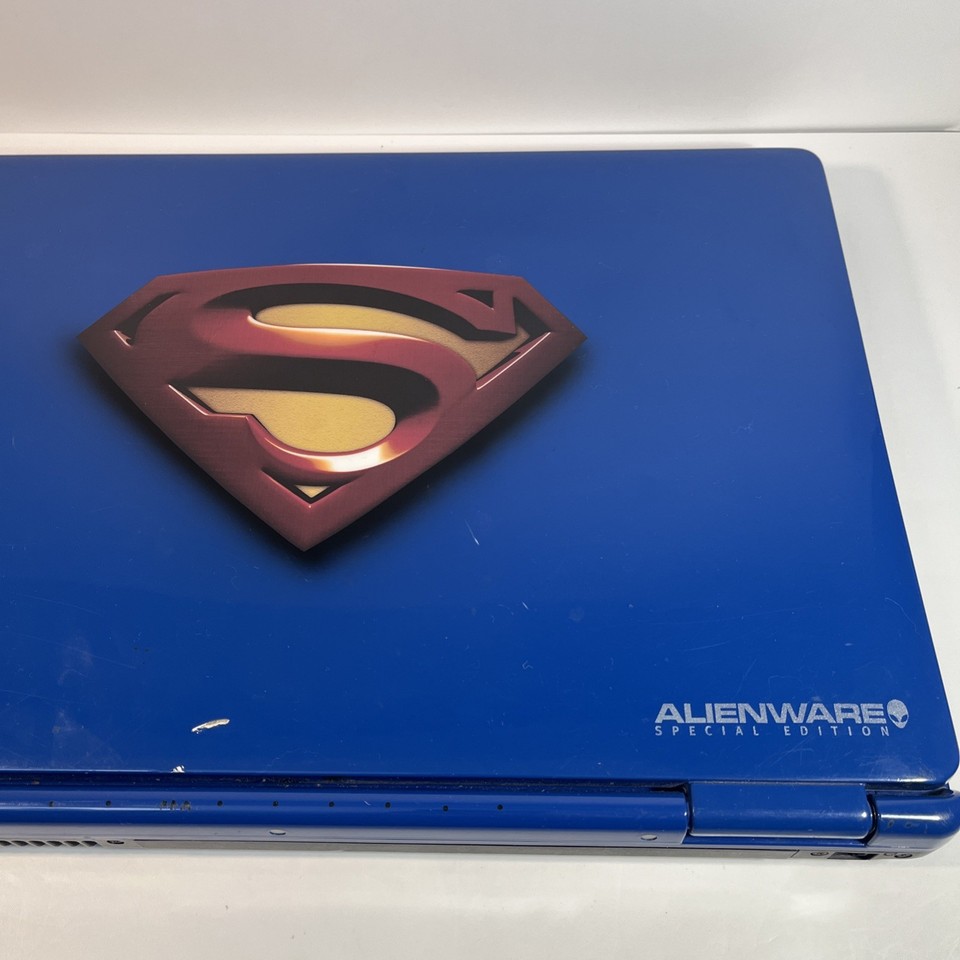 Vintage Alienware Superman Returns Limited Edition Laptop AS-IS Tested ...
