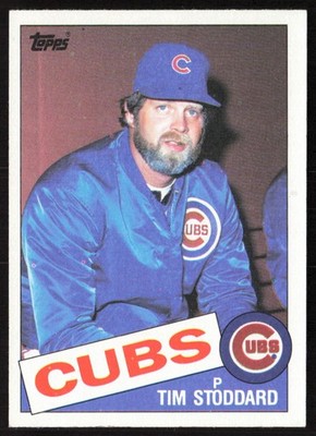 1985 Topps Tim Stoddard #693 Chicago Cubs | eBay