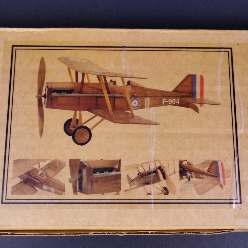 The Vintage Model Company Flying Balsa Aircraft Kits SE5A 16" Wingspan ...