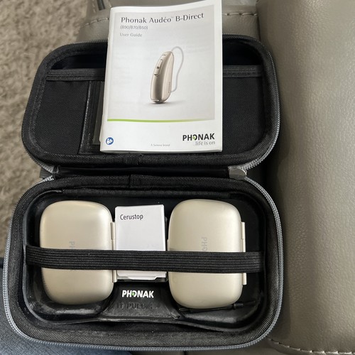 Phonak Audeo B90-Direct Hearing Aid with Case Manual and Accessories ...