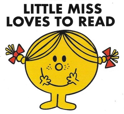 Little Miss Loves to Read Vinyl Decal | eBay