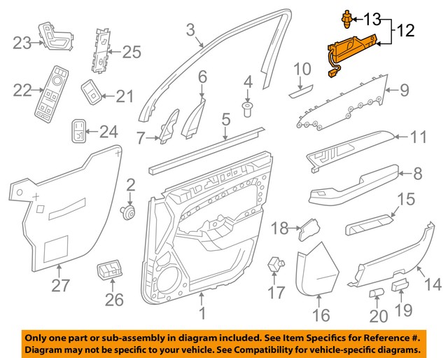 Mercedes-Benz 1667600561 Genuine OEM Handle Inside for sale online | eBay