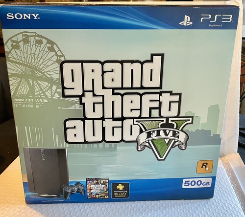 Sony PlayStation 3 Grand Theft Auto 5 Edition Bundle | 500 GB | 1080p ...