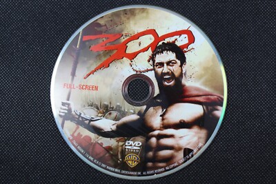 300 (DVD, 2007, Fullscreen) Vincent Regan disc only 12569736634| eBay