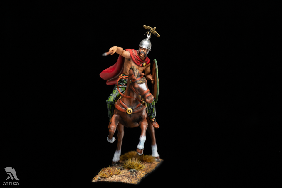 Mounted Celtic warrior 54mm Painted Tin Toy Soldier | Collectible Level | eBay