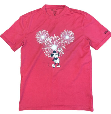 Disney x AE Mickey Mouse T-Shirt Tee American Eagle Collaboration Mens ...