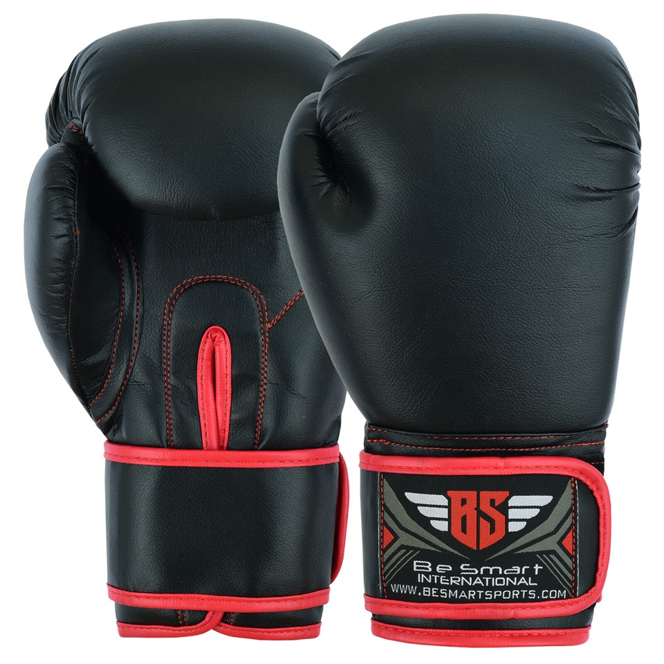 Pro Leather Boxing Gloves, MMA, Sparring Punch Bag, Muay Thai Training ...