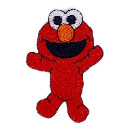 Elmo Sesamstraße Patch Aufnäher Bügelbild Flicken Applikation Ernie und ...