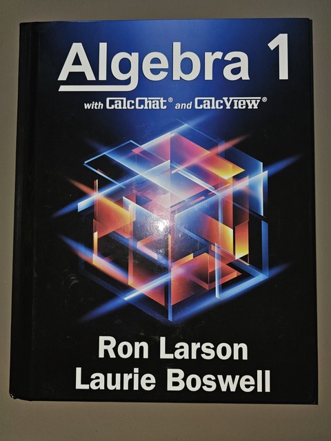 Algebra 1 With Calcchat & Calcview Student Edition for sale online | eBay