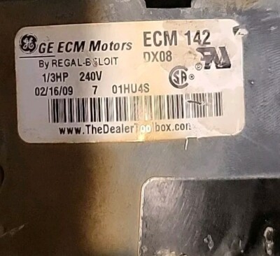 OEM GE ECM 142 DX08 01HU4S MODULE HVAC USA SELLER FREE SHIPPING | eBay