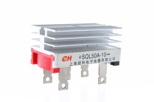 1X 50A Amp 1000V 3 Phase Diode Heatsink Base Metal Case Bridge ...