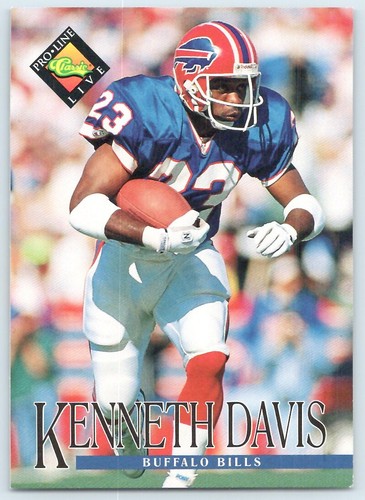 1994 PRO LINE LIVE KENNETH DAVIS BUFFALO BILLS #244 | eBay