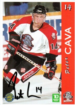 Peter Cava 1996-97 Soo Greyhounds Autographed Edition | eBay