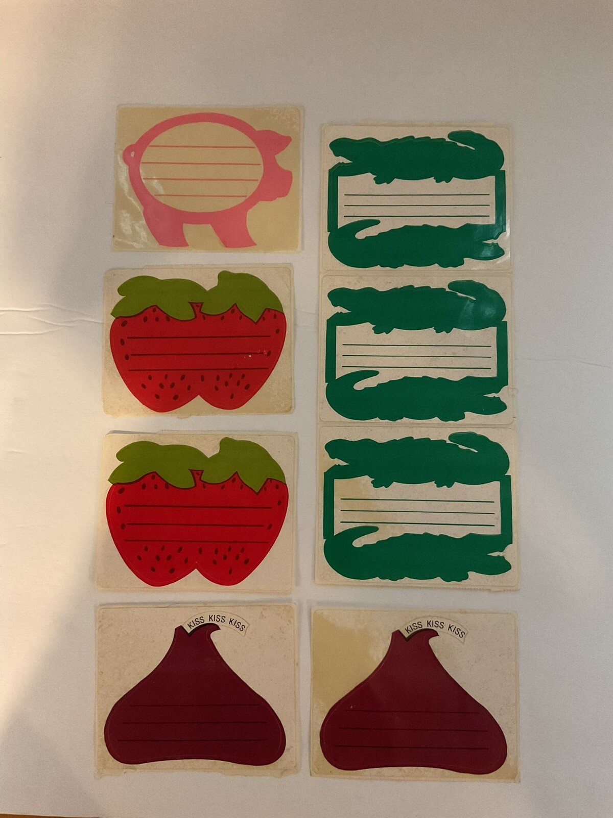 Vintage 80s Name Tag Label SUPER RARE Sandylion Sticker Mod LOT 8 | eBay