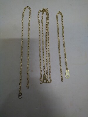 Grandfather Clock Decorative Clock Weight Chains Set Qty - 3 | eBay