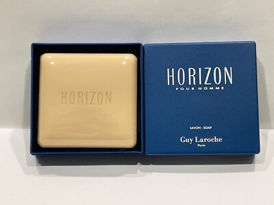 Horizon By Guy Laroche Bar Soap With Case 3.5 Oz Made in France New in ...
