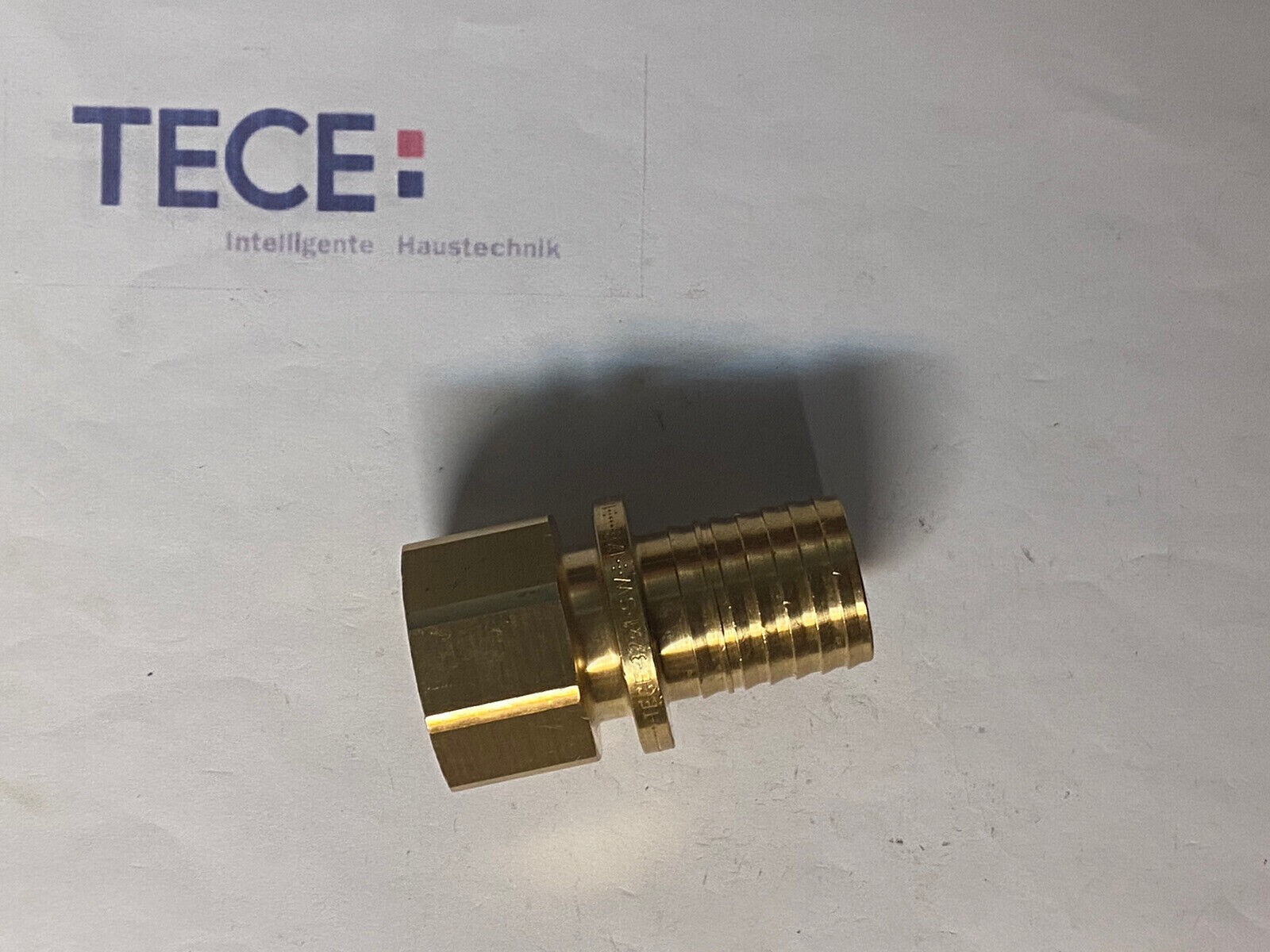 1x TECEflex 705107 Übergangsmuffe RG 32x1 Fitting TECE Rotguss 32 x 1 ...