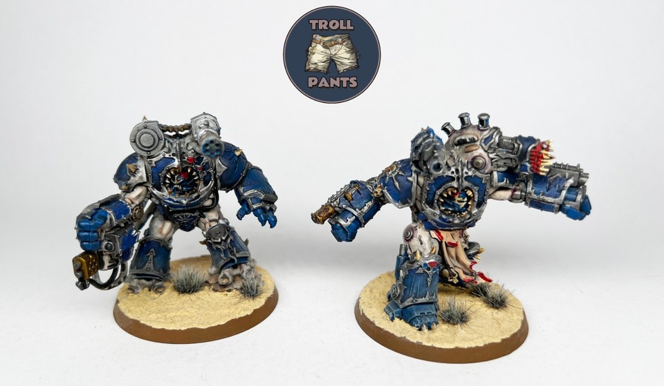 Warhammer 40k - Chaos Space Marines - Night Lords - 2 Obliterators | eBay